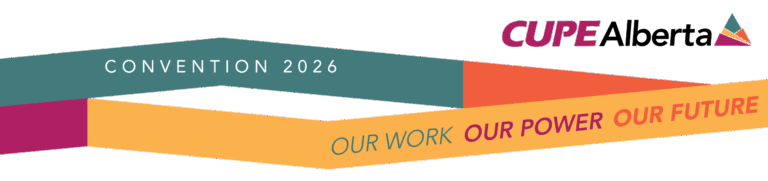 Convention 2026 - CUPE Alberta